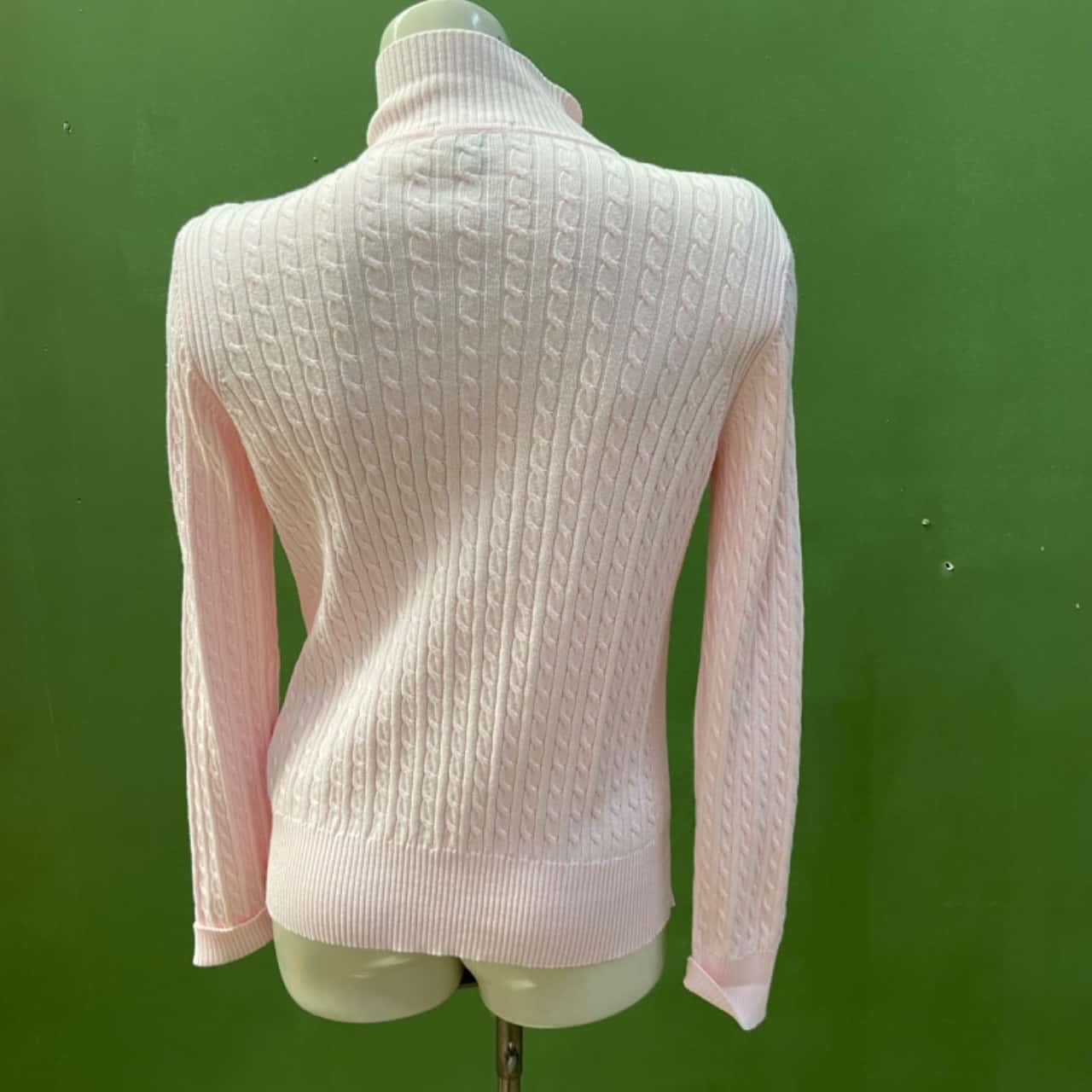 Tommy Hilfiger Womens Size M Cardigan Light Pink S