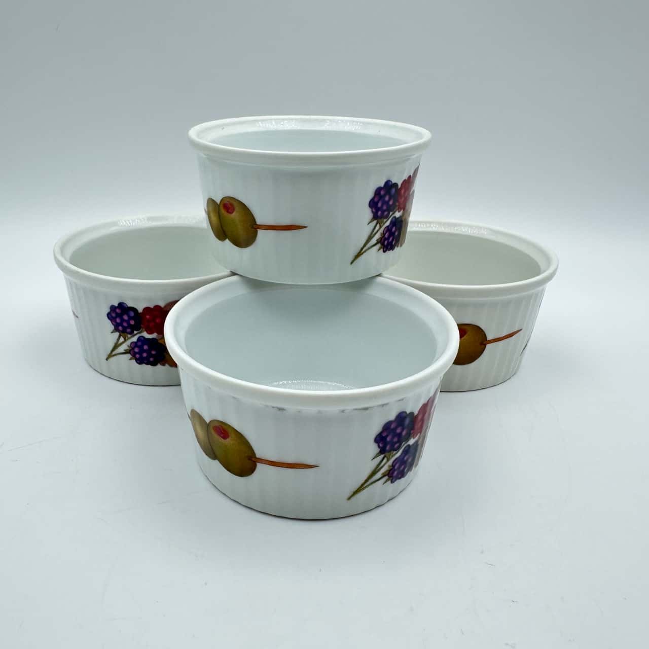 ROYAL WORCESTER RAMEKINS SET OF 4