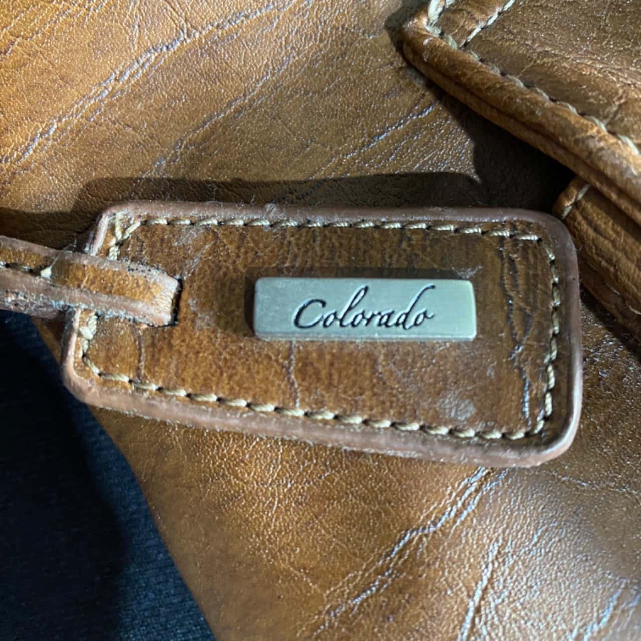 Womens COLORADO Tan Faux Leather Handbag(s)