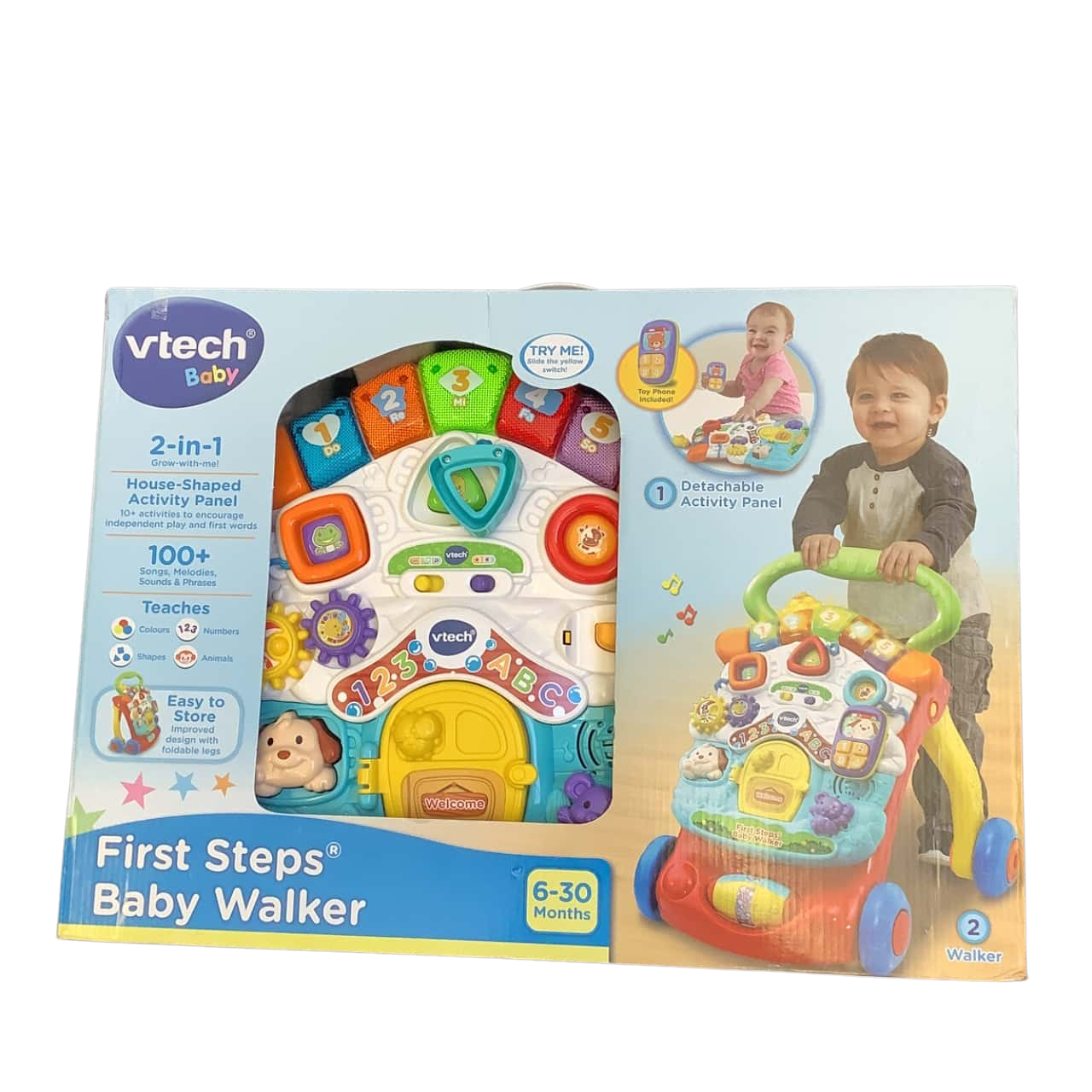 Brand New Vtech First Steps Baby Walker For 6-30 Months