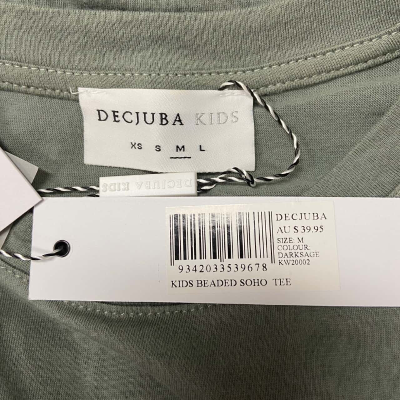 Decjuba Kids Tee, Size M