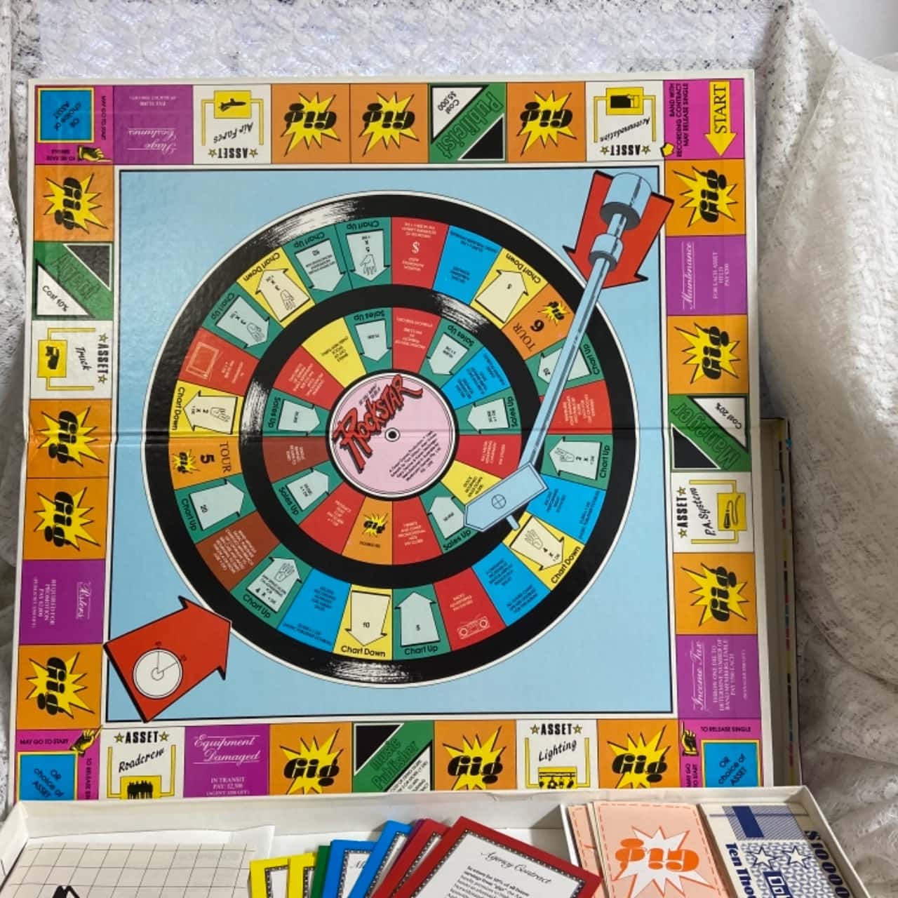Vintage 1985 'So You Want to Be a Rockstar' Board Game(s)