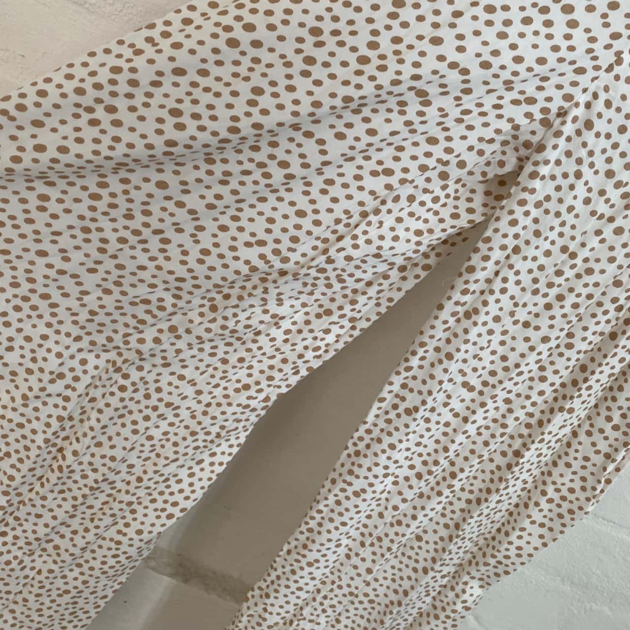 Mooloola Womens Size 10 Jumpsuit Brown / Polka Dot / White