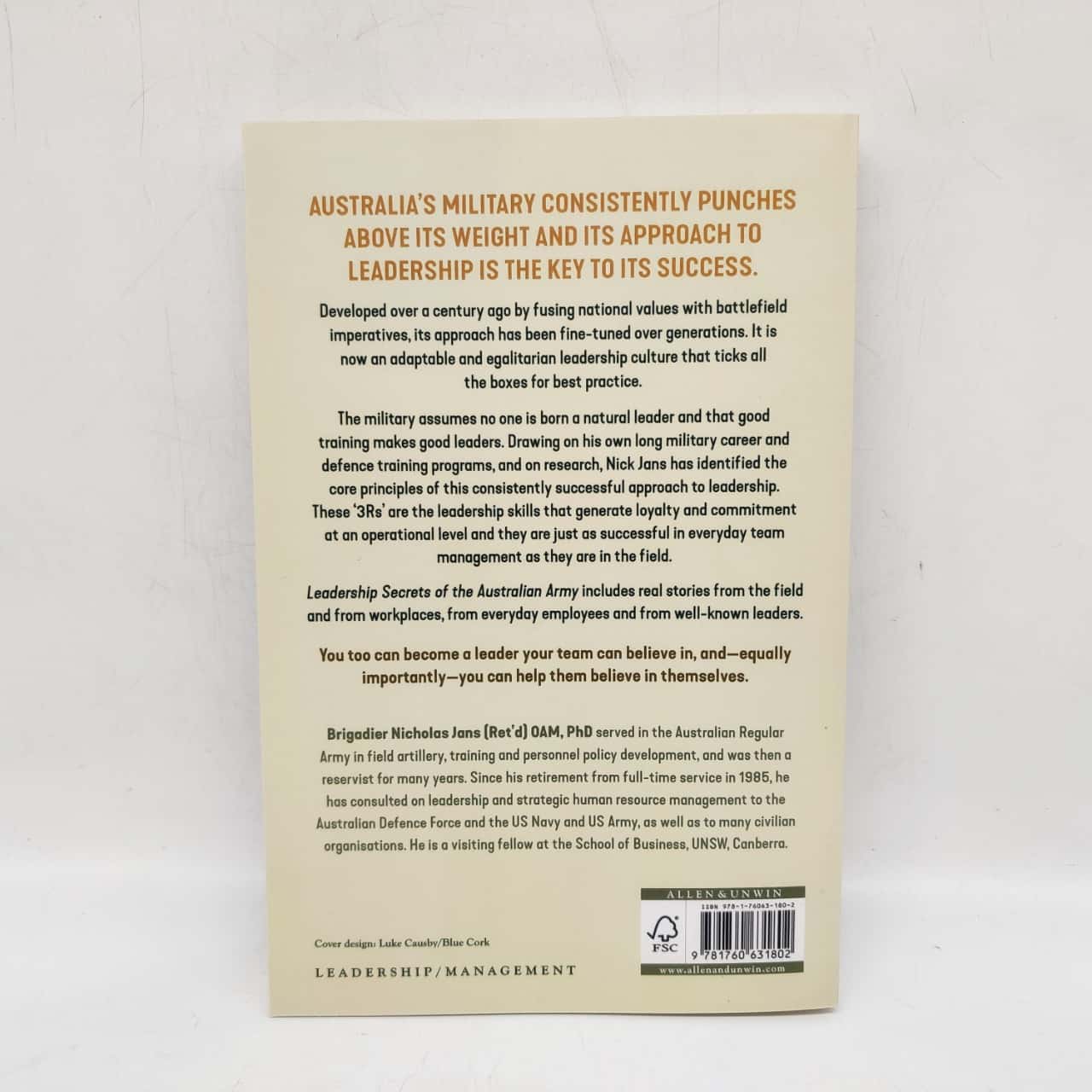 Leadership Secrets Of The Australian Army - Brigadier Nicholas Jans ...