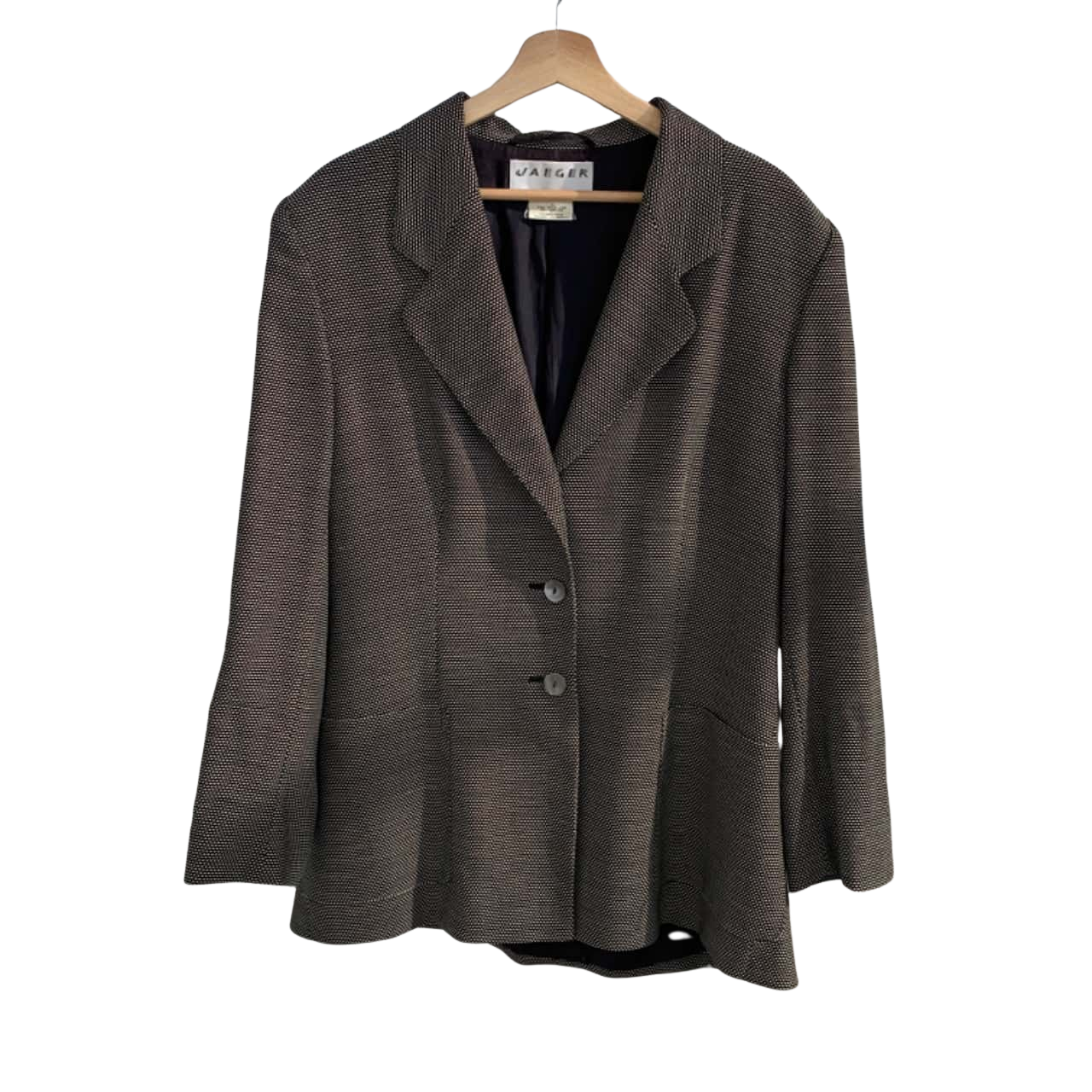 Jaeger Vintage Size 16 Grey Wool Blazer(s)