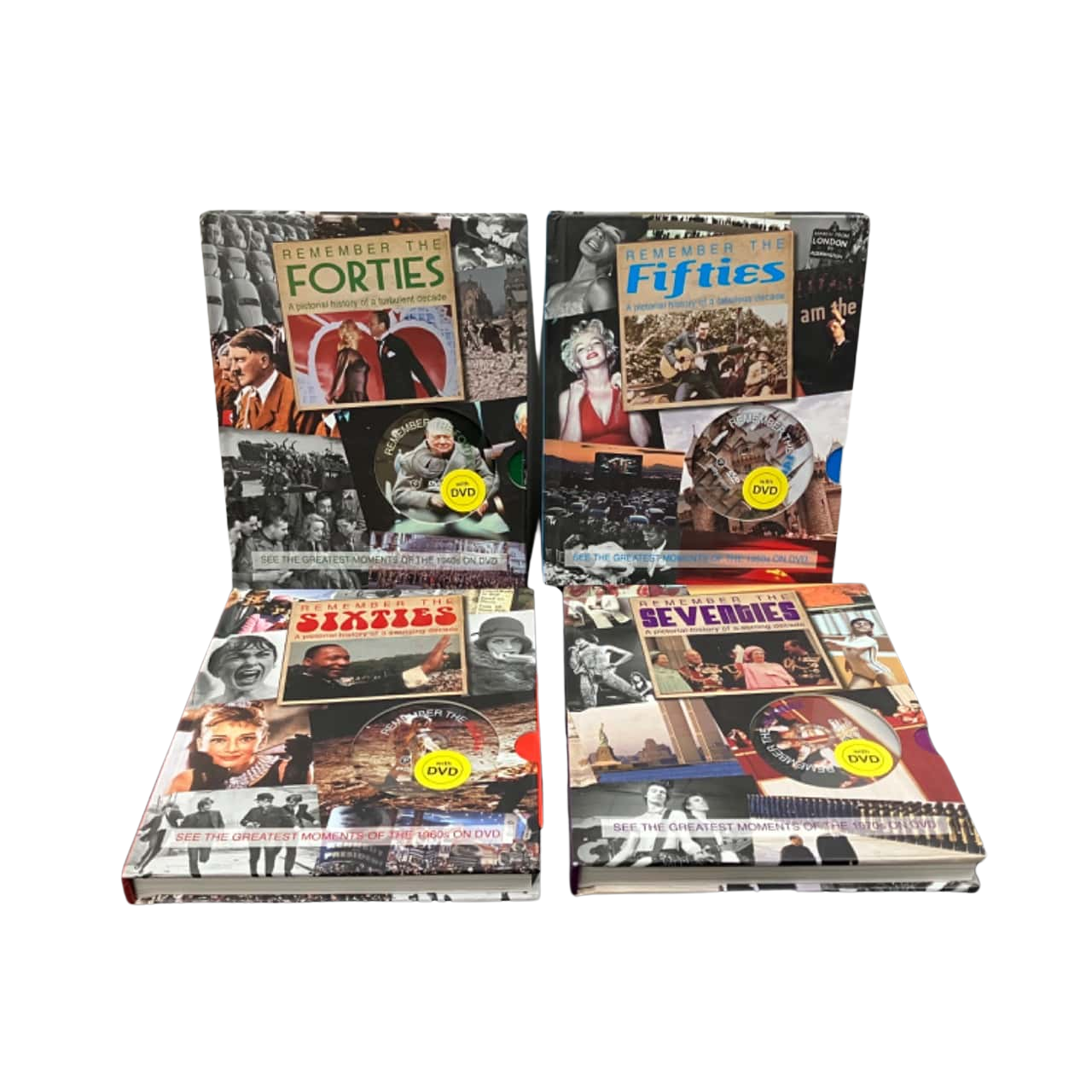 x4 ‘Remember The’ Books With DVDs Included(s)