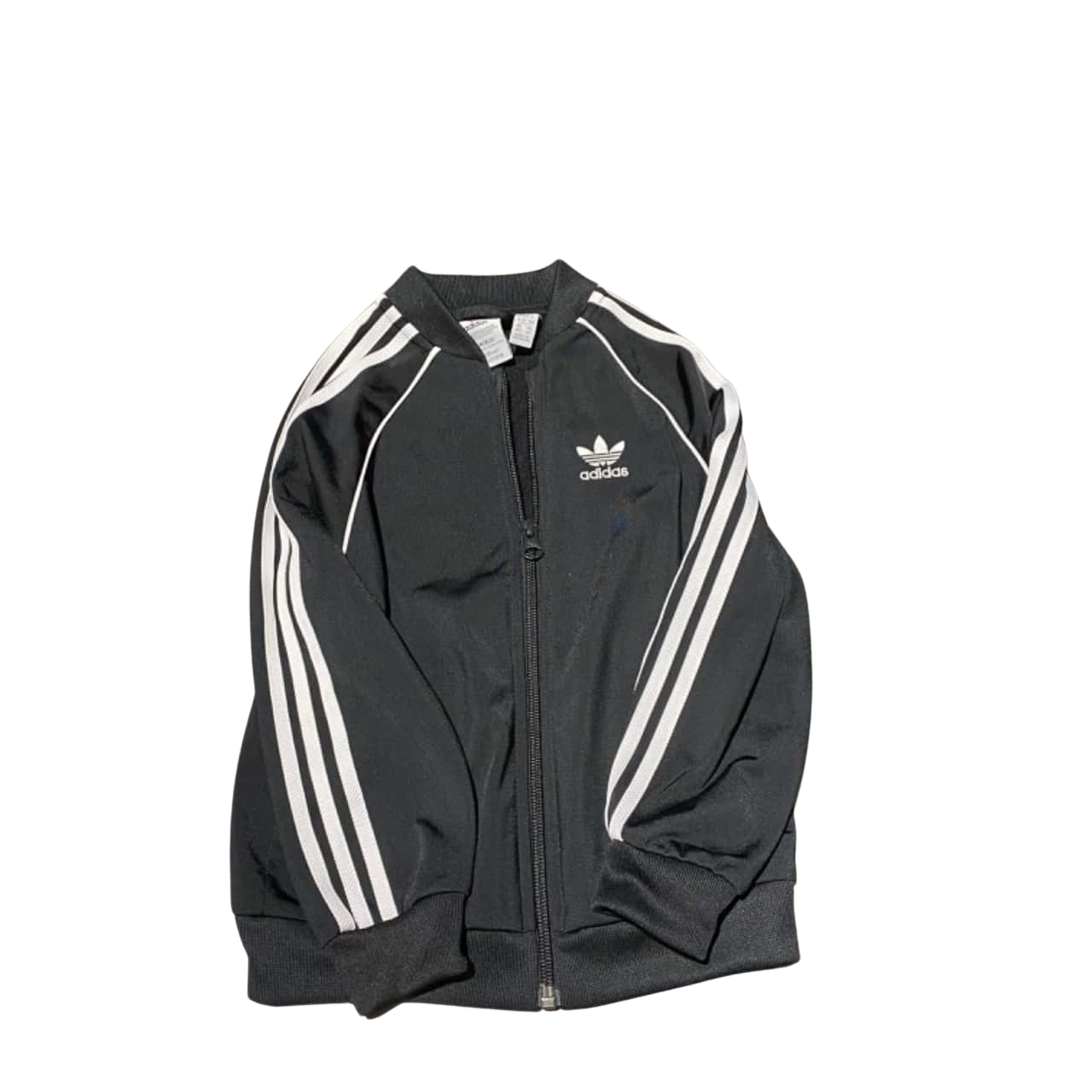 Adidas Kids Size 4 Sportswear Black / White