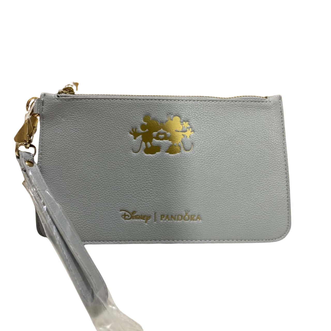 Pandora Womens Wristlet Gold / Grey 24 x 14 cm