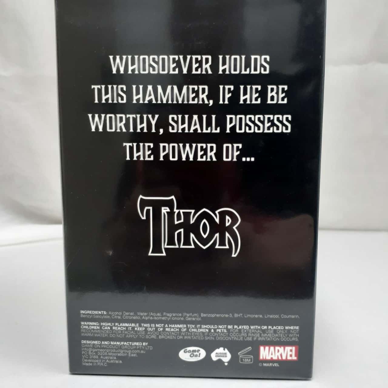 Marvel Thor eau de toilette 100 mls(s)