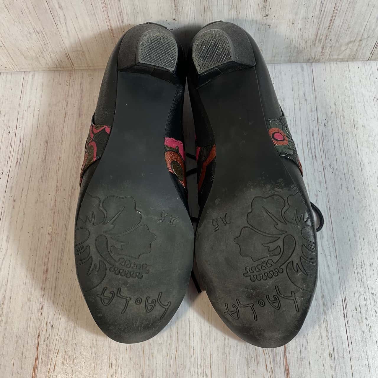 Django & Juliette Womens Size 39 Black / Floral RRP $149.95(s)