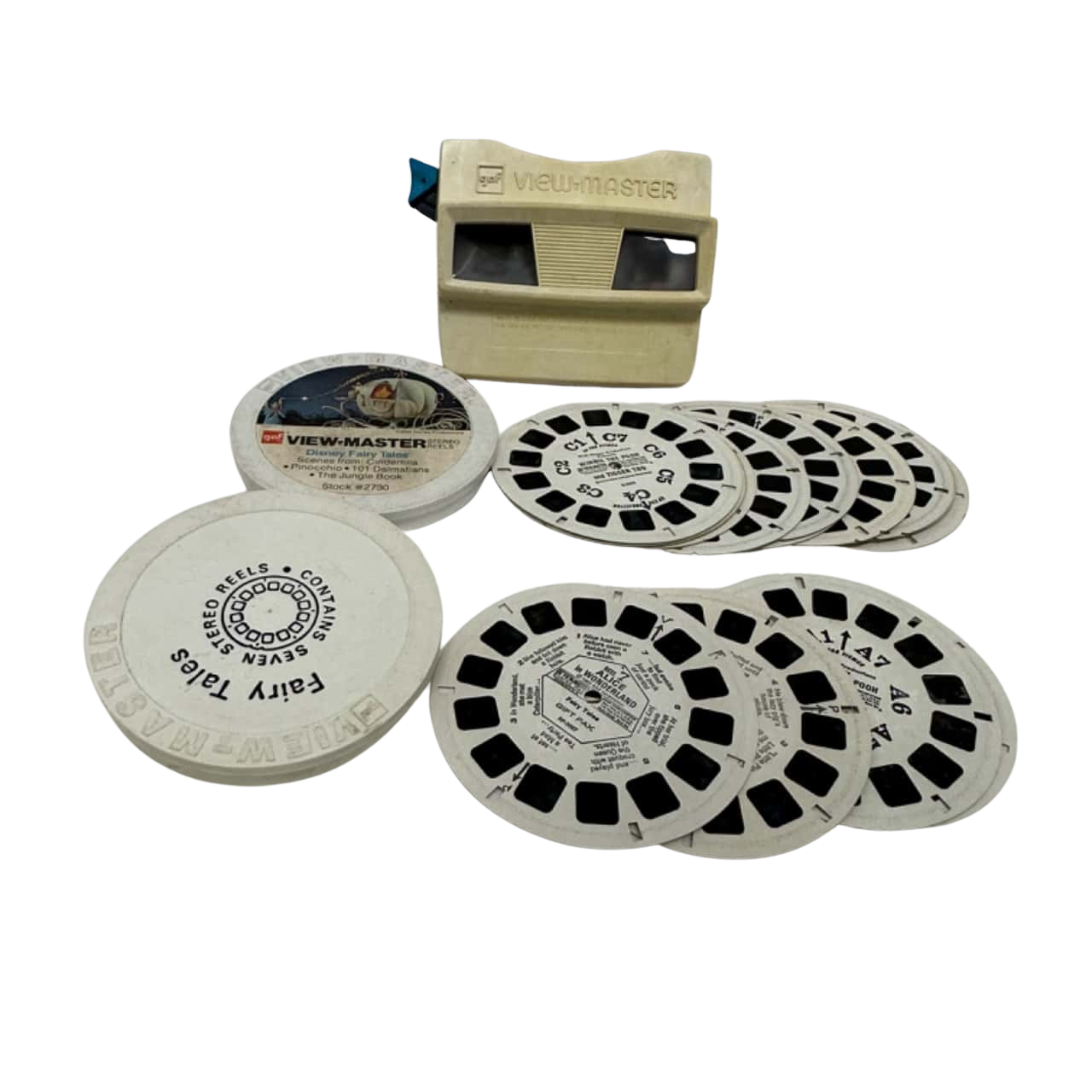 Vintage View Master , Over 15 Reels and 2 Storage Containers (s)