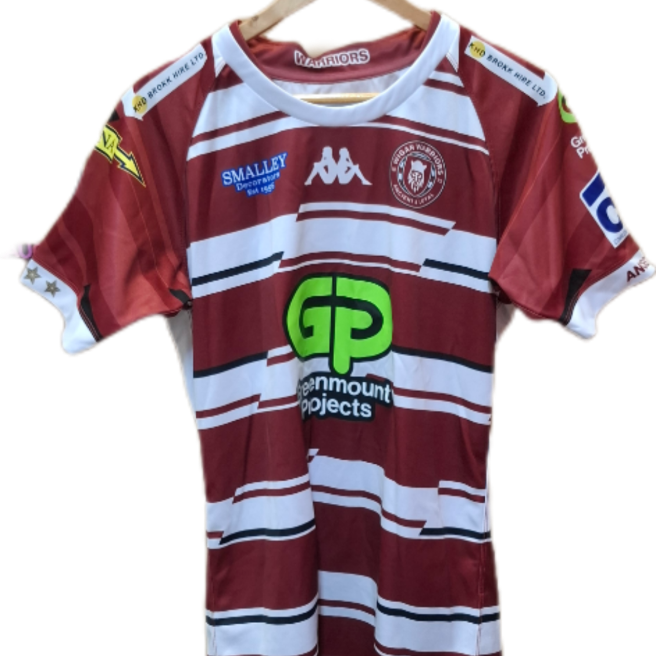 Kappa Mens Size M Jersey Maroon / Multicoloured (s)
