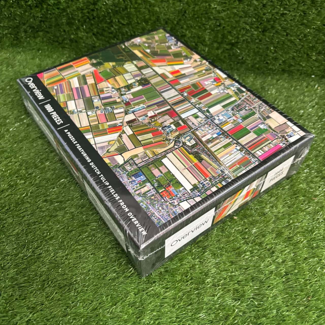 Overview Puzzle: A 1000-Piece Jigsaw featuring Dutch Tulip Fields from ...