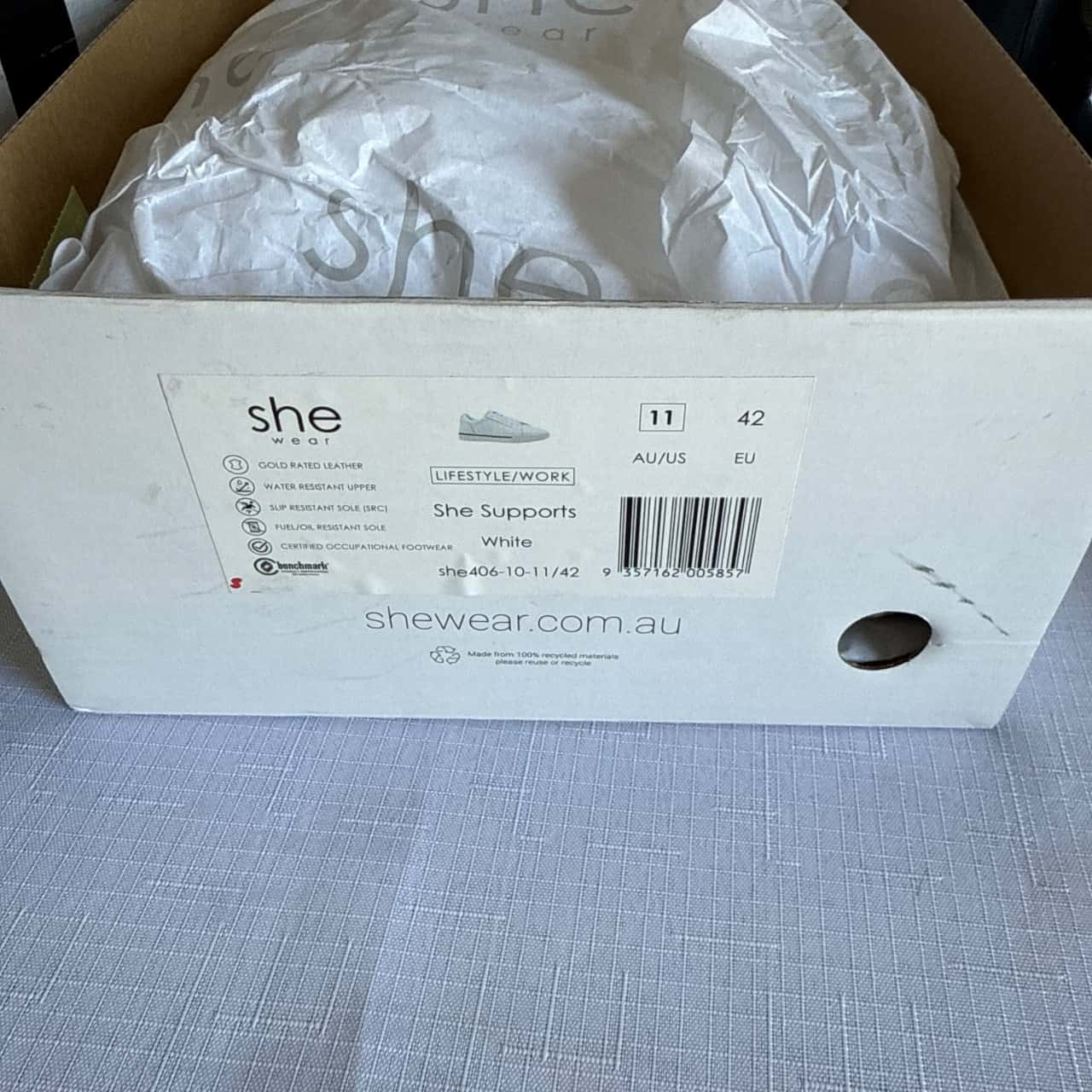 “She wear Supports 2” women's sneakers,size 42,supportive shoes ...