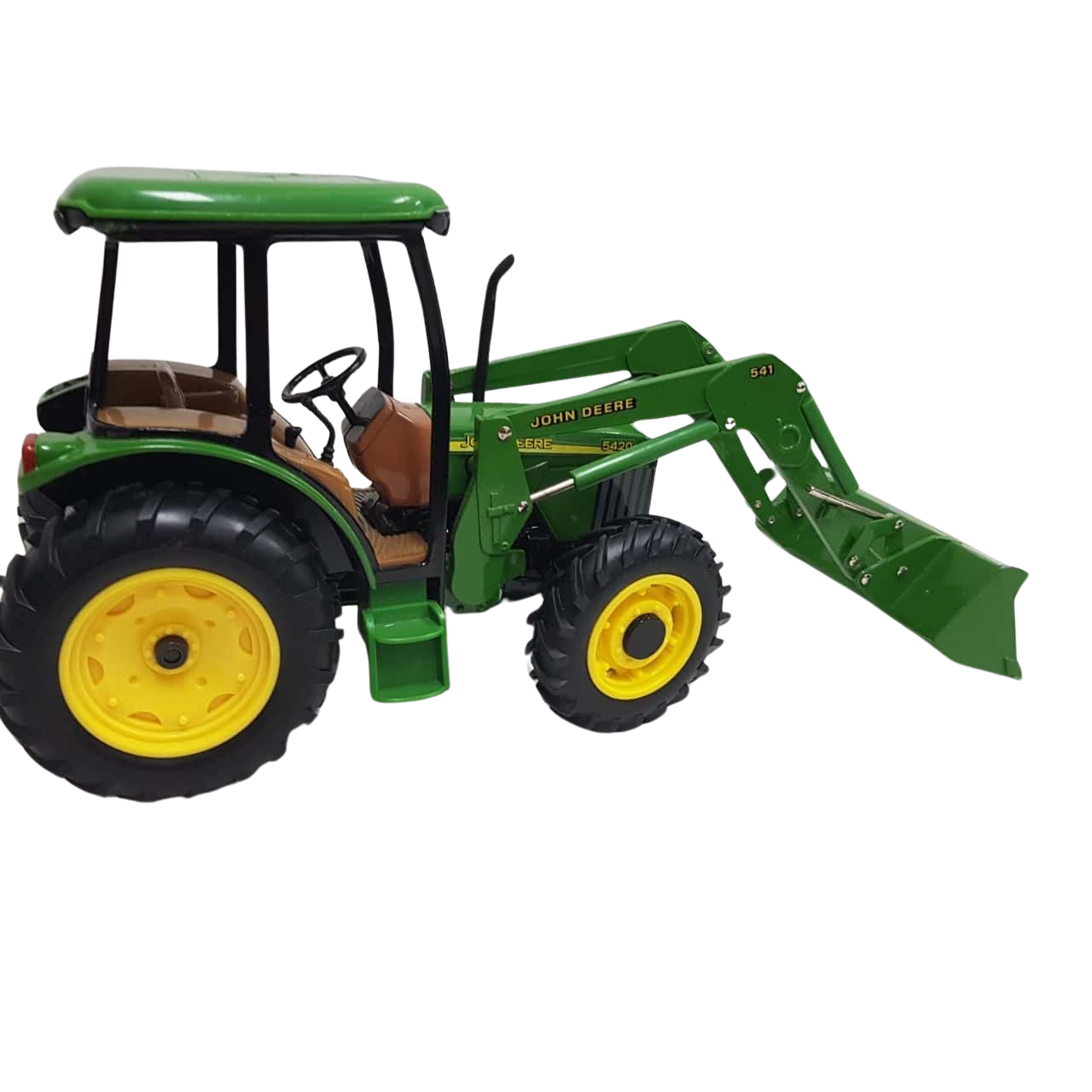 John Deere Green Metal Tractor with loader tray 340x170(s)