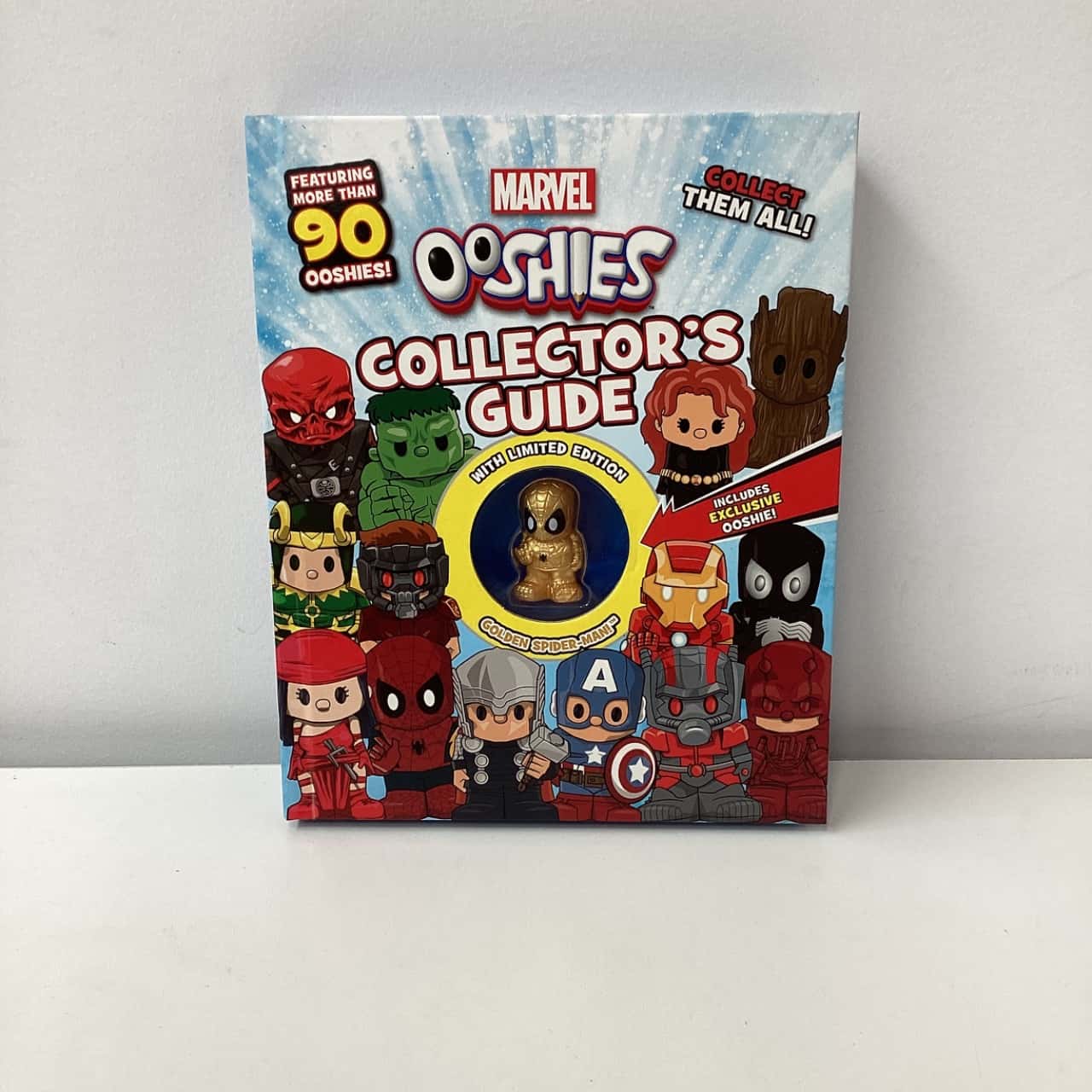 New - Marvel Ooshies Collector’s Guide with Limited Edition Golden ...