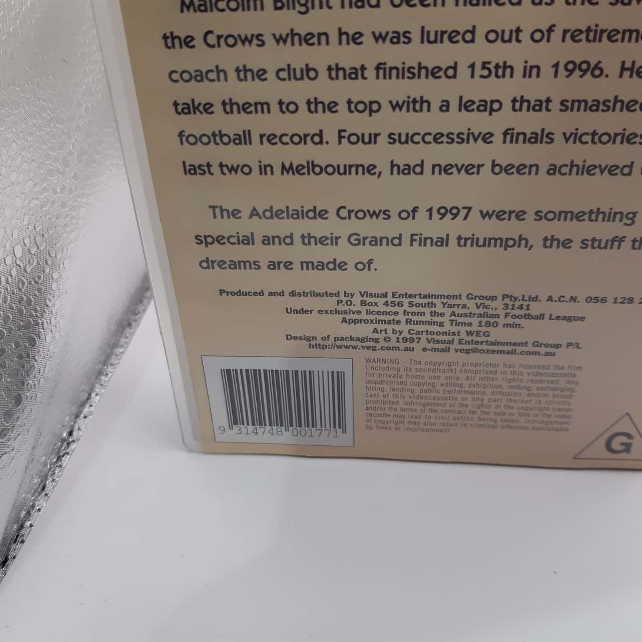 Adelaide 1997 Grand Final VHS *Untested*