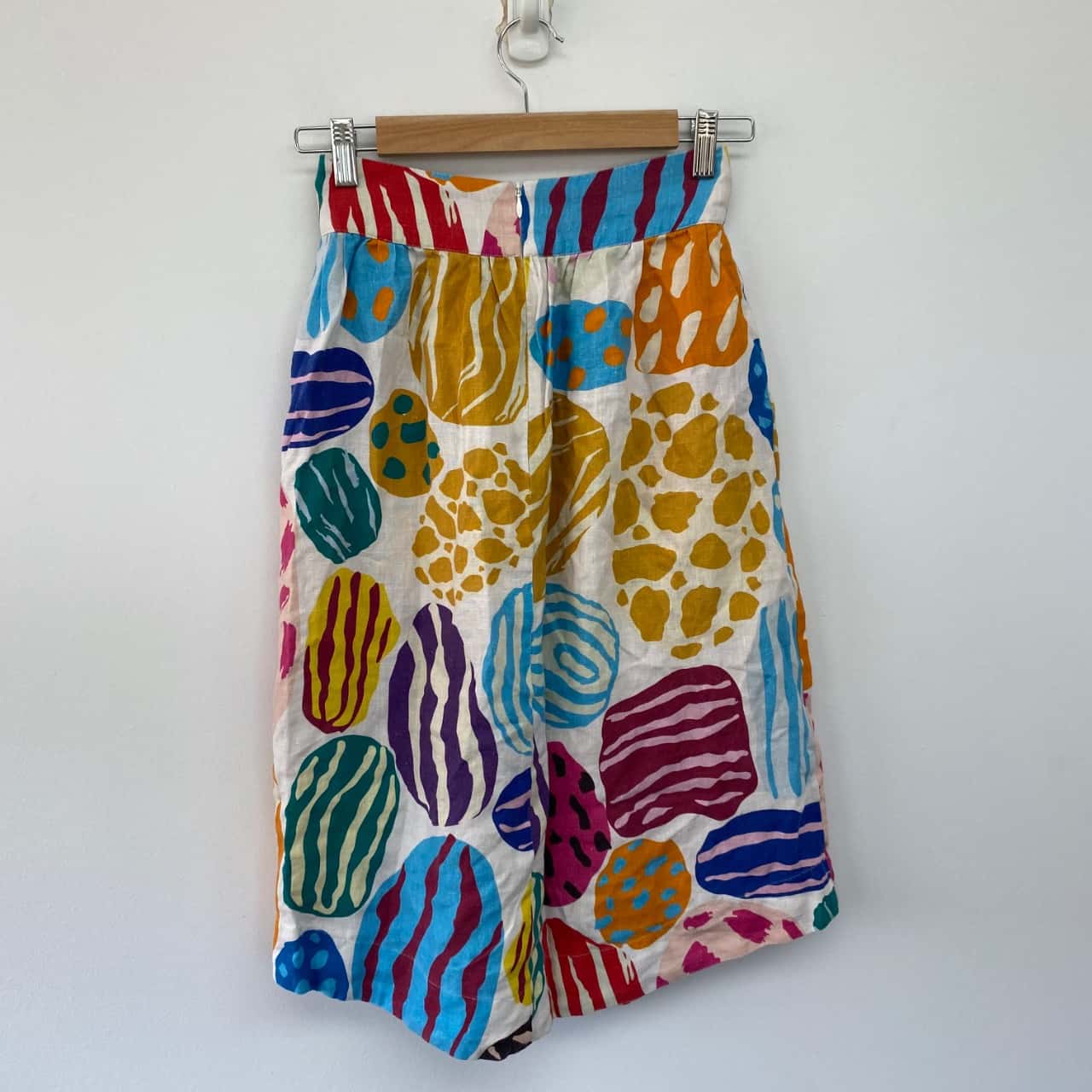 Gorman Colourful Pattern Midi Skirt Size 6 (s)