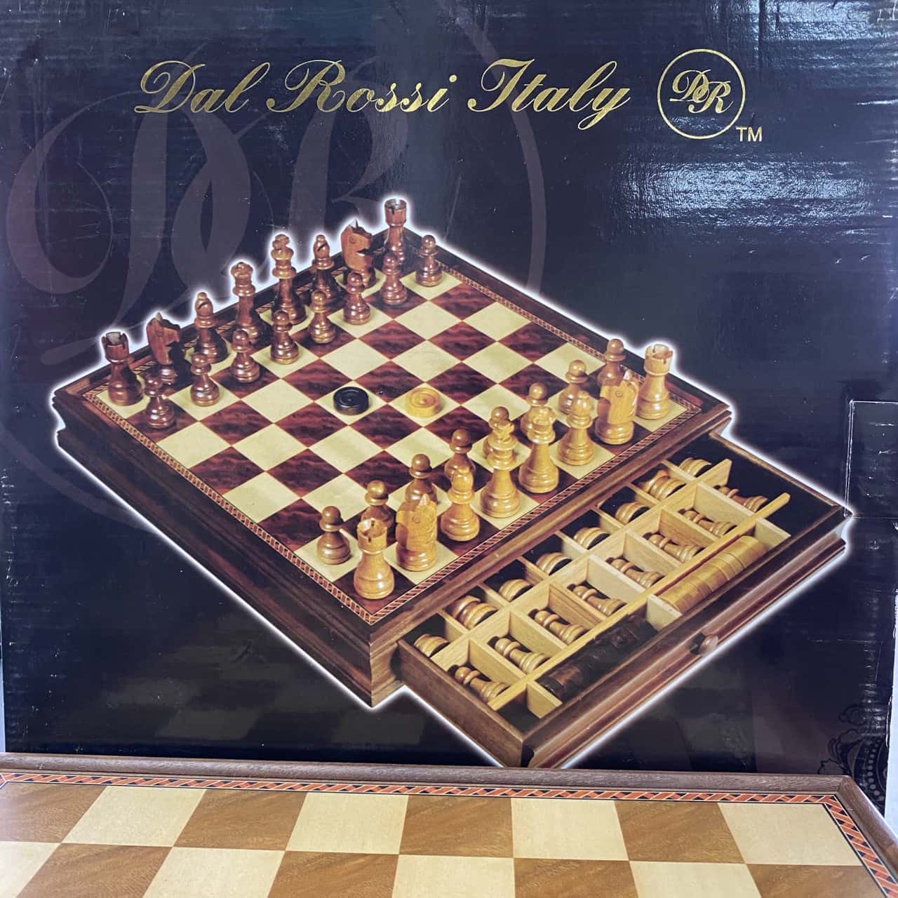 Dal Rossi Italy Chess & Checkers set(s)