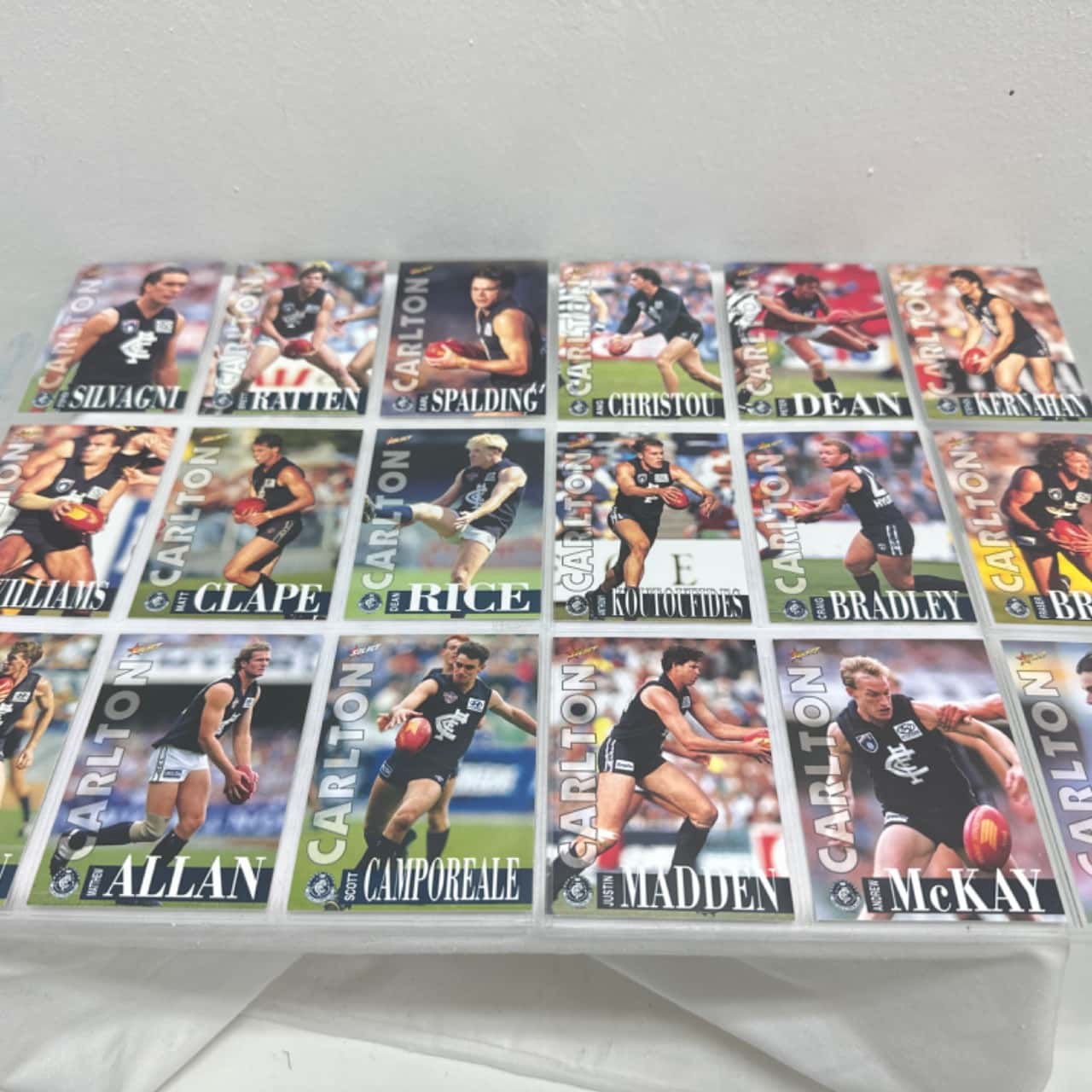 1996 Carlton AFL Cards