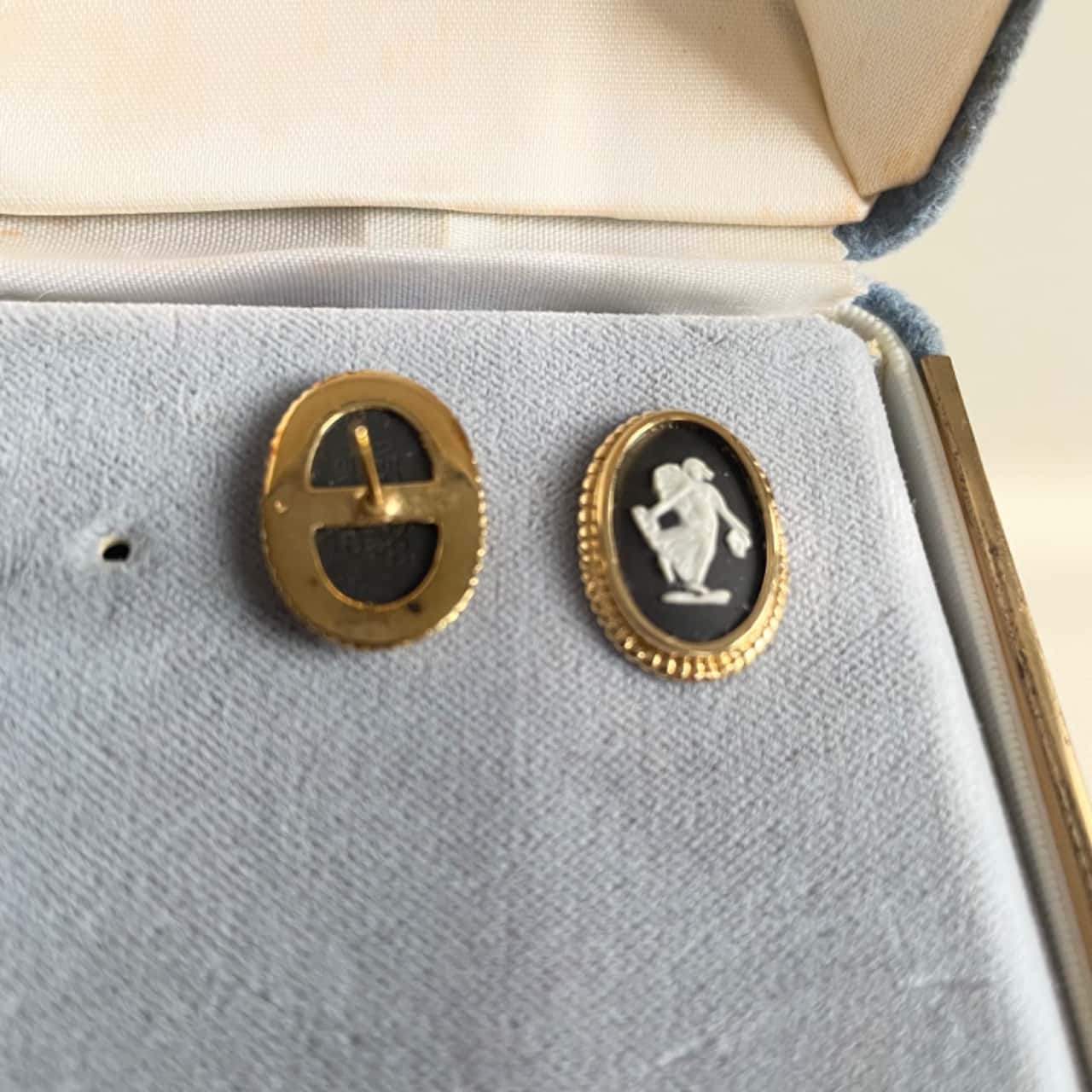 Wedgewood Cameo Jasperware Earrings
