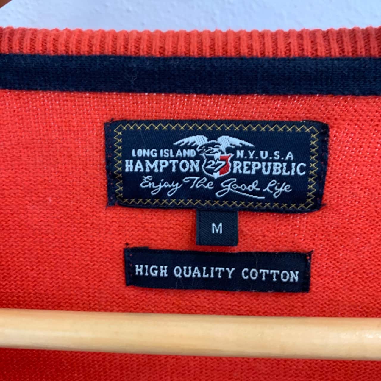 Hampton Republic Men’s Medium Red Jumper(s) - New Without Tags | Salvos ...