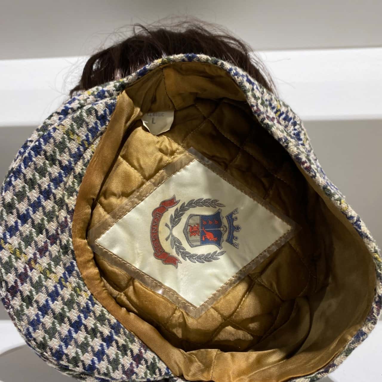 Kangol Classic Cap Hounds-tooth Pattern Size Large(s)