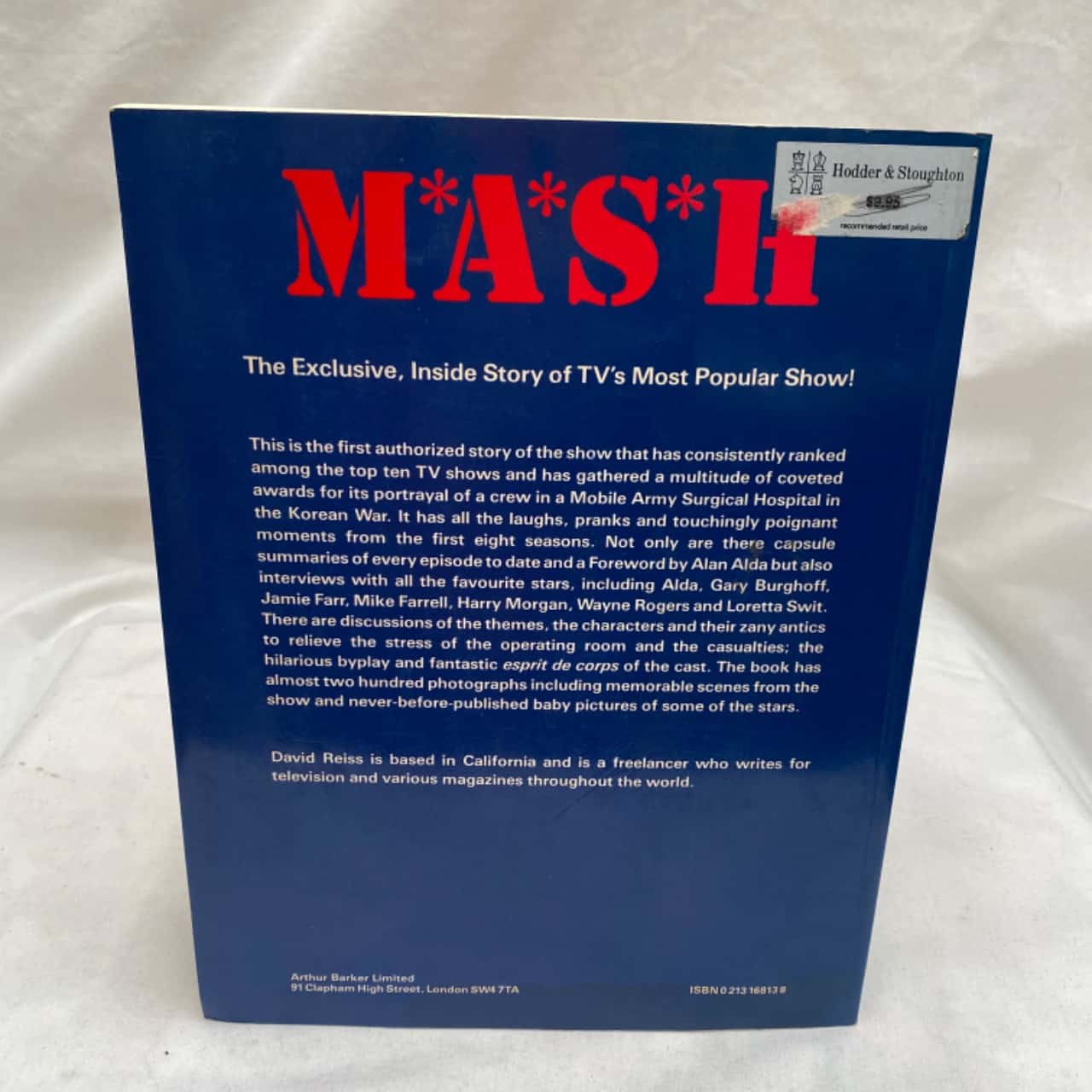 M*A*S*H The Exclusive, Inside Story Of Tv's Most Popular Show- By Davis ...