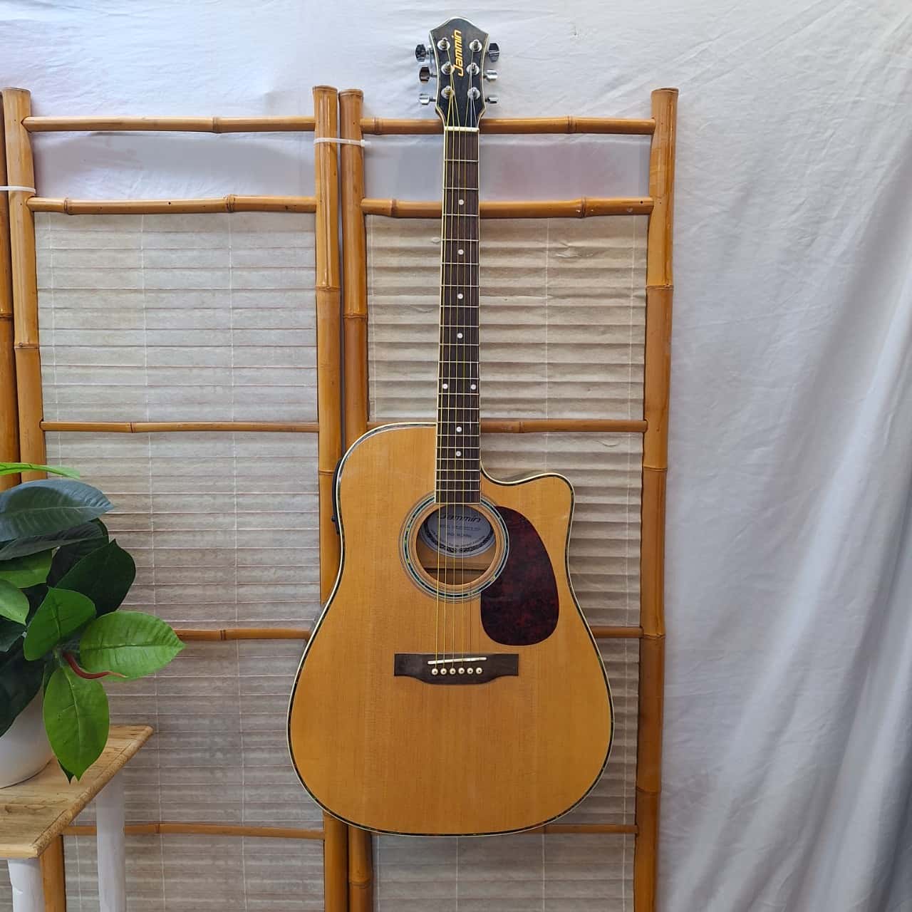 Jammin Pro 6 String Electro Acoustic Guitar Model USB Acoustic 505