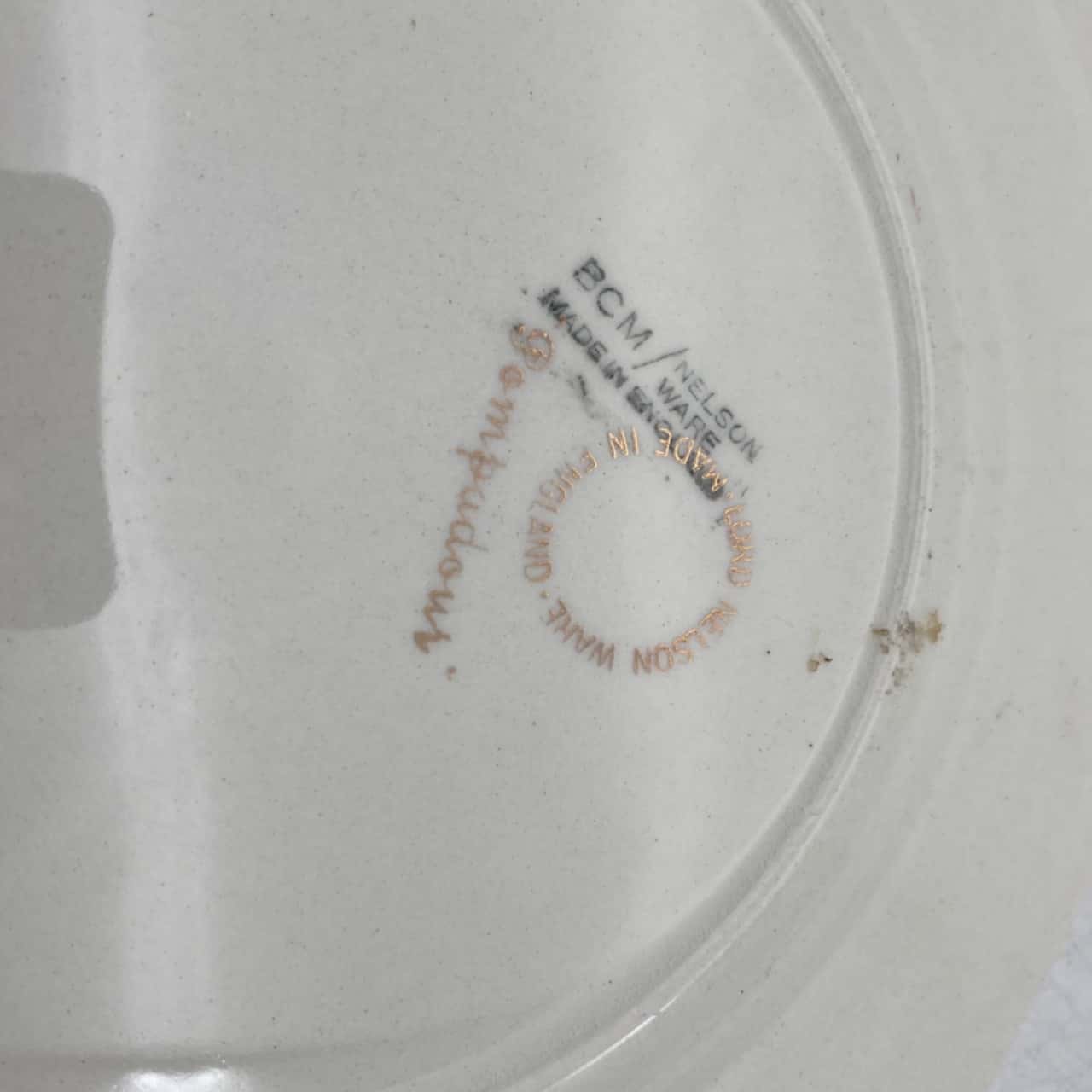 Vintage Lord Nelson Ware ‘Pompadour’ Cup, Saucer & 22cm Cake Plate