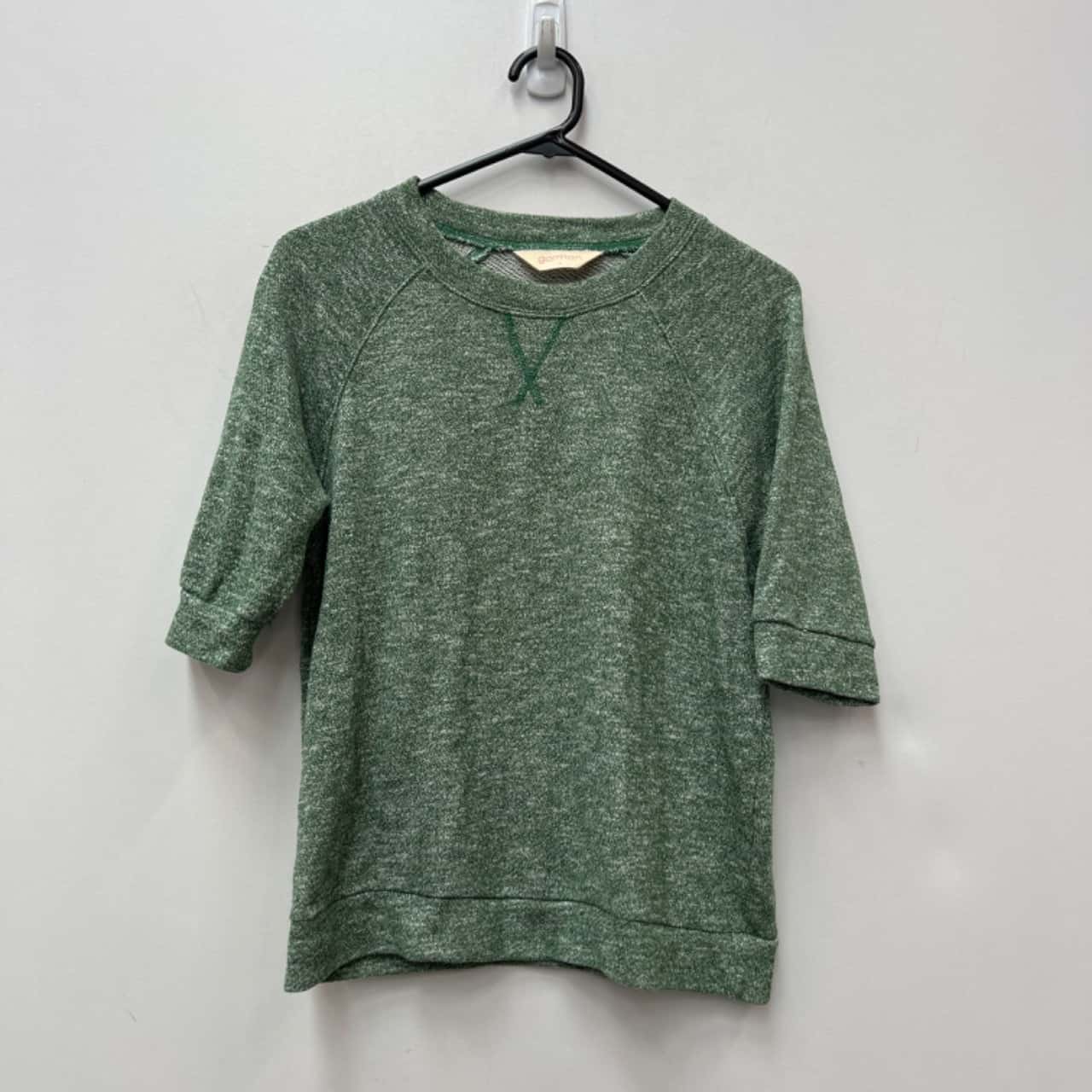 Gorman Size 8 Green short sleeve sweater (s)