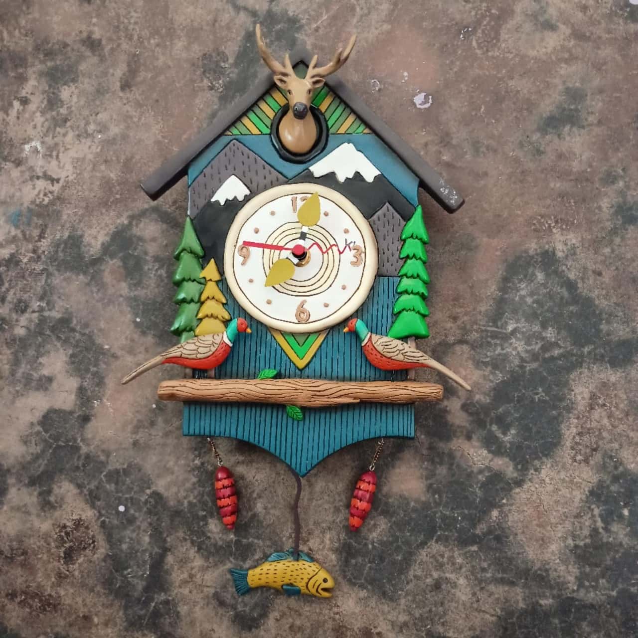 Allen Designs Mountain Time Pendulum Clock(s)