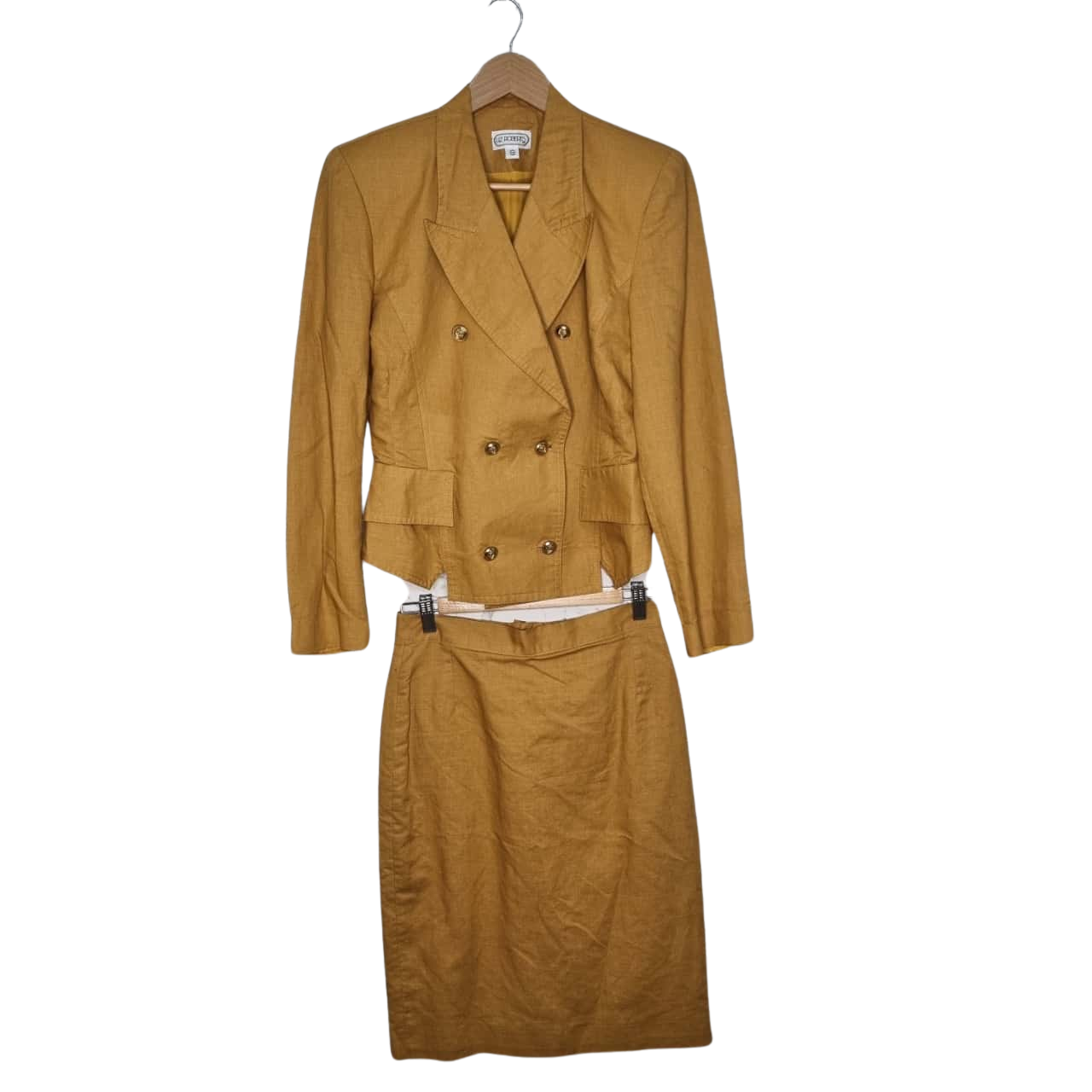 Liz Roberts Mustard Suit Set