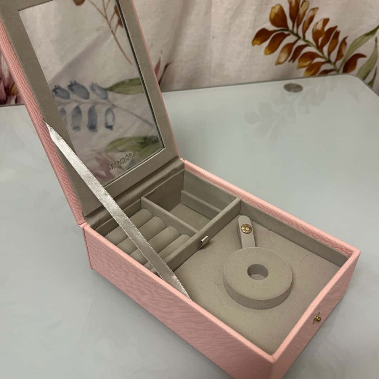 Pandora Womens Pink Jewellery Box (s)