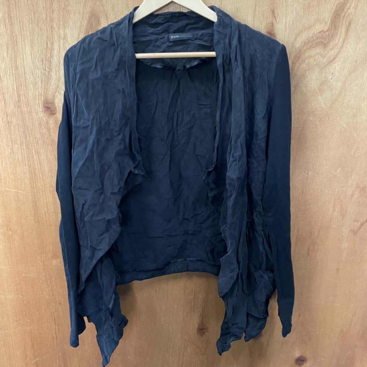 Wayne Cooper Black 'Brave' Terry Sweat Size 3(s)