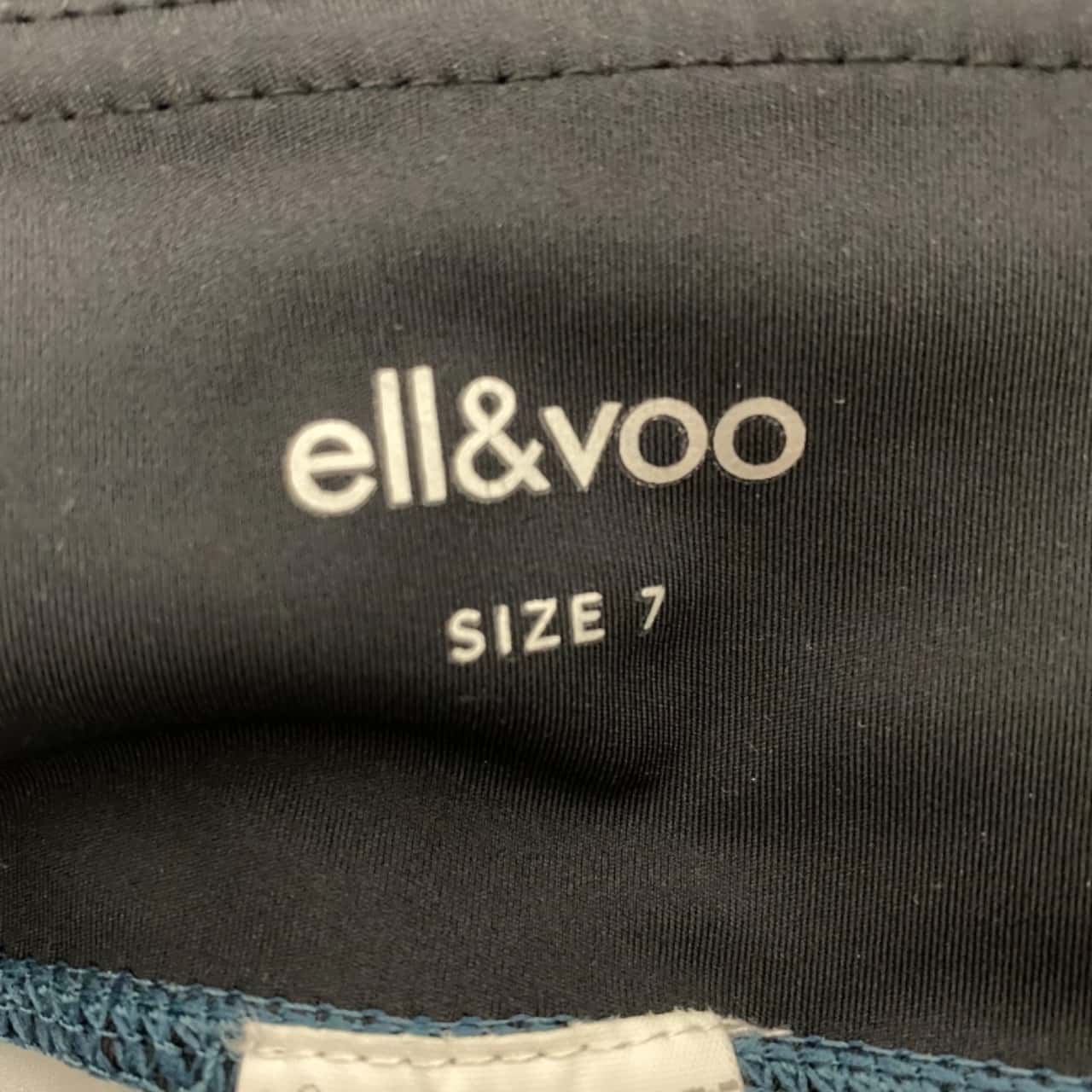 Ell & Voo Kids Size 7 Sportswear Green / Red (s)