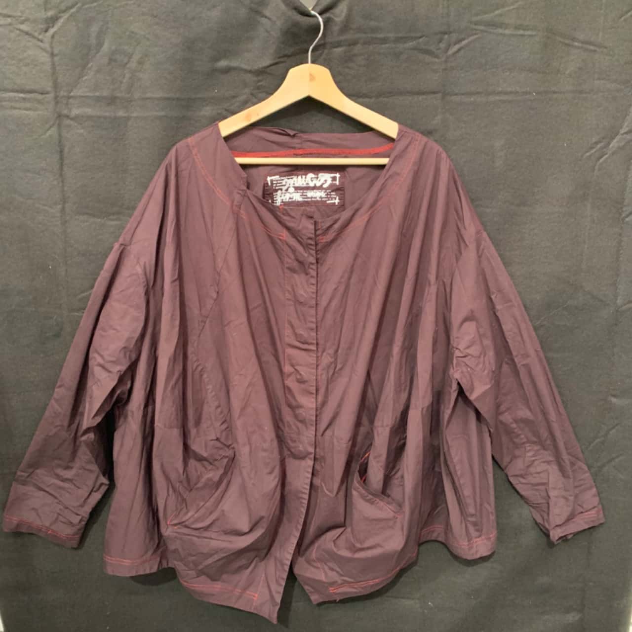 Studio Rundholz Womens Size S Blouse Maroon