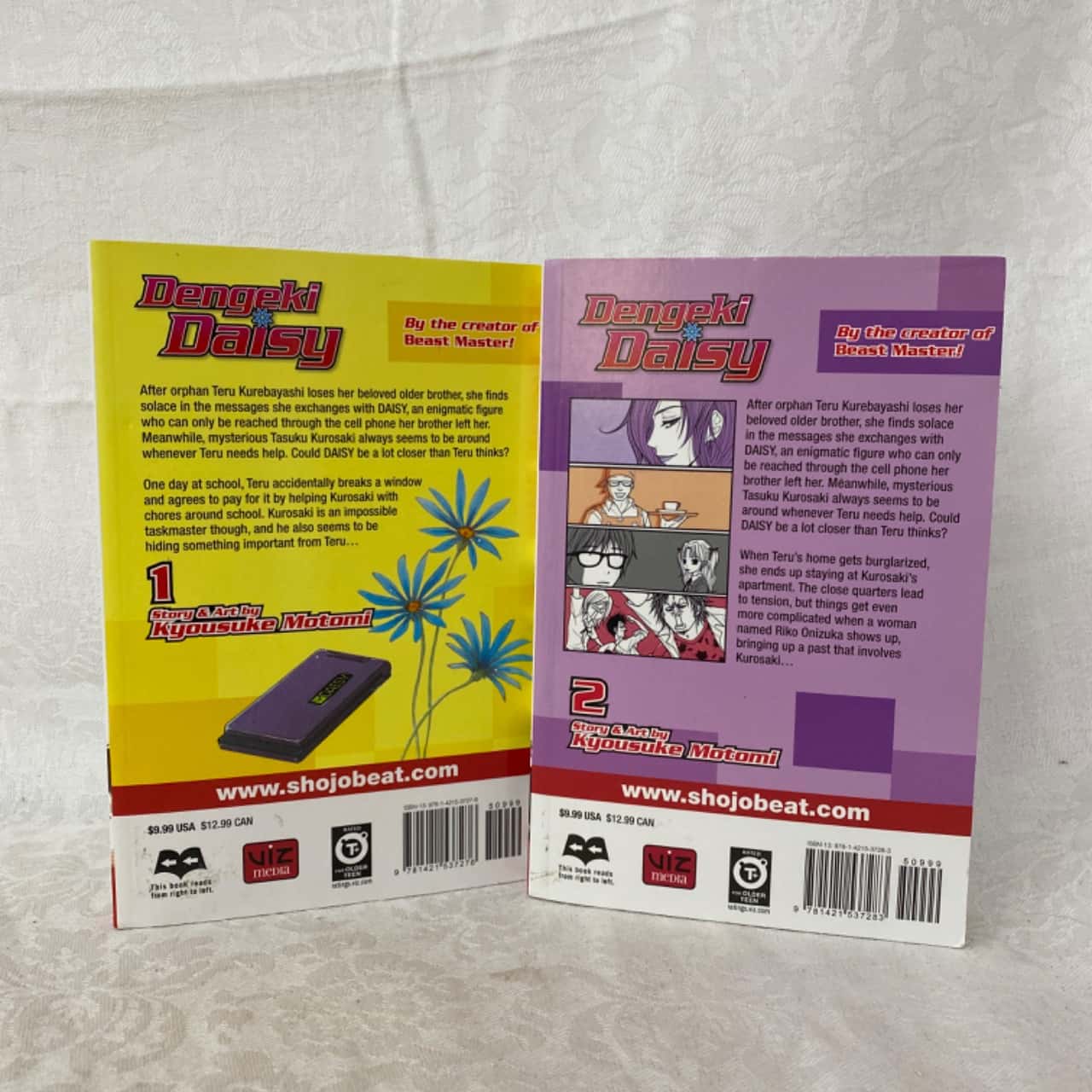 Dengeki Daisy Volume 1 & 2 Story and Art by Kyousuke Motomi