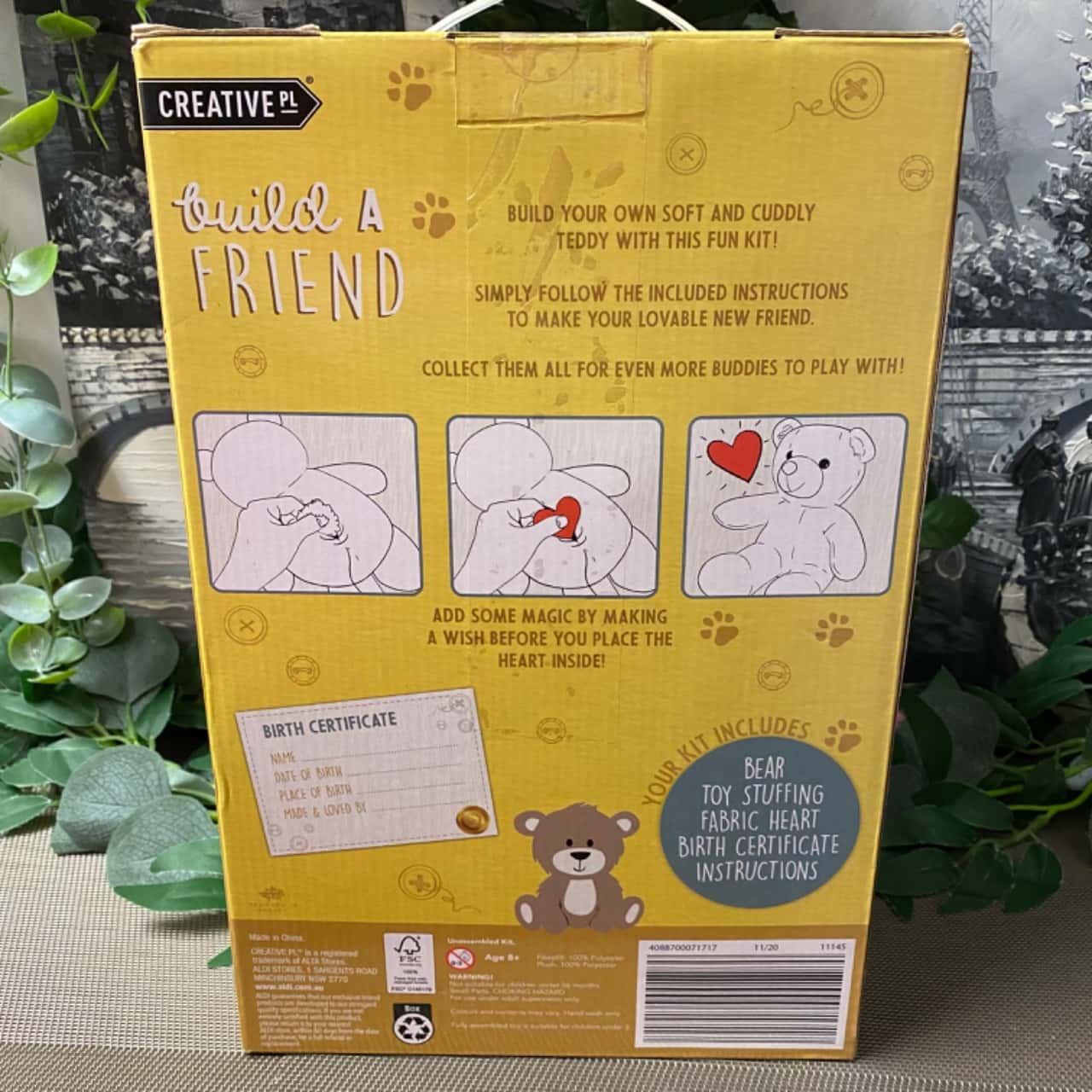 Teddy - Build A Friend, No Sew