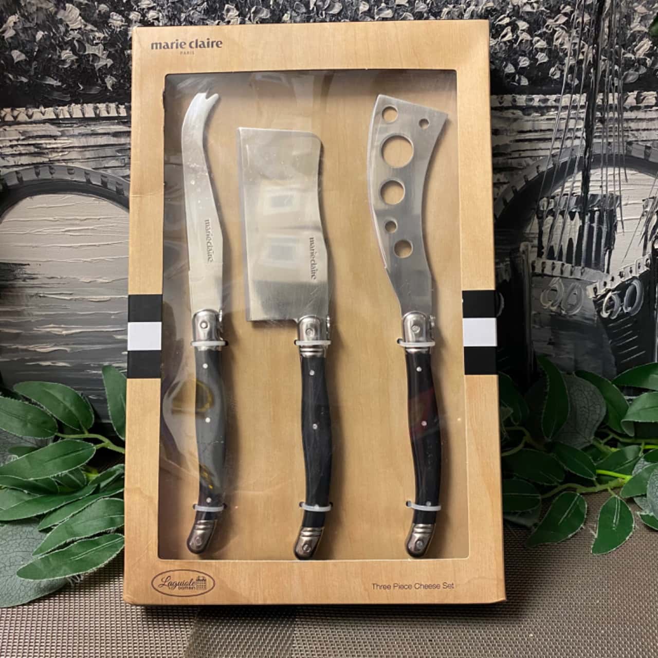 Marie Claire 3 piece cheese set (s)