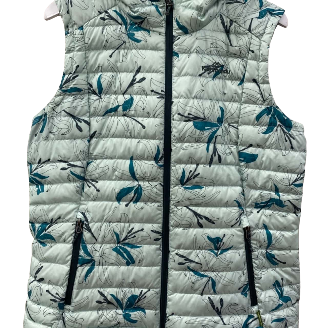 Kathmandu Womens Size 16 Bomber Jacket Floral / Green (s)