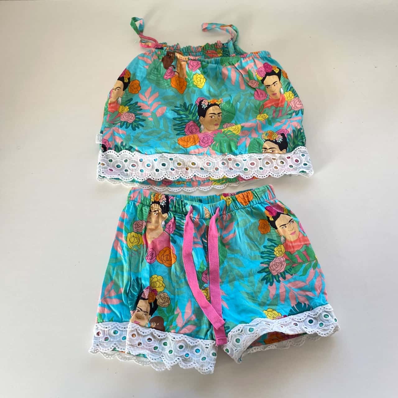 Peter Alexander Kids Colourful Pattern PJ Set Size 4 (s)