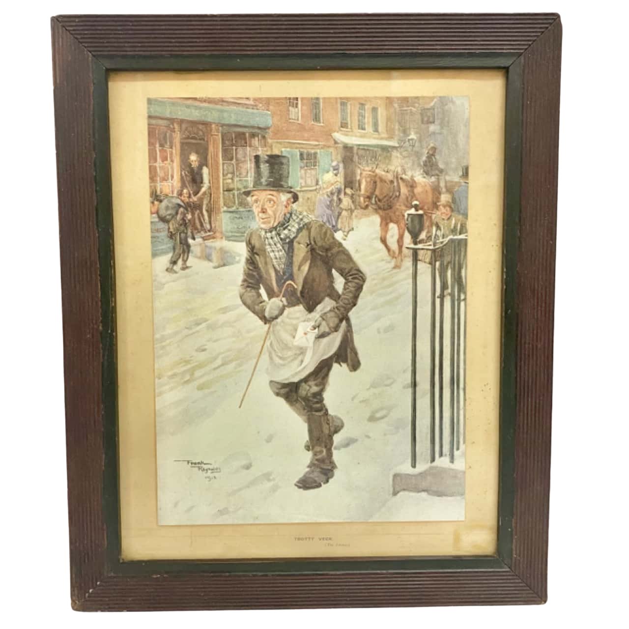 Very Old Frank Reynolds Trotty Veck 29cm x 35cm (s)