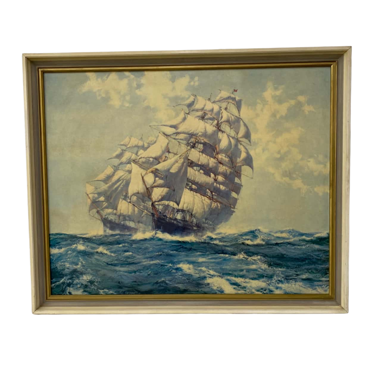 Ariel & Taeping Print by Montague Dawson