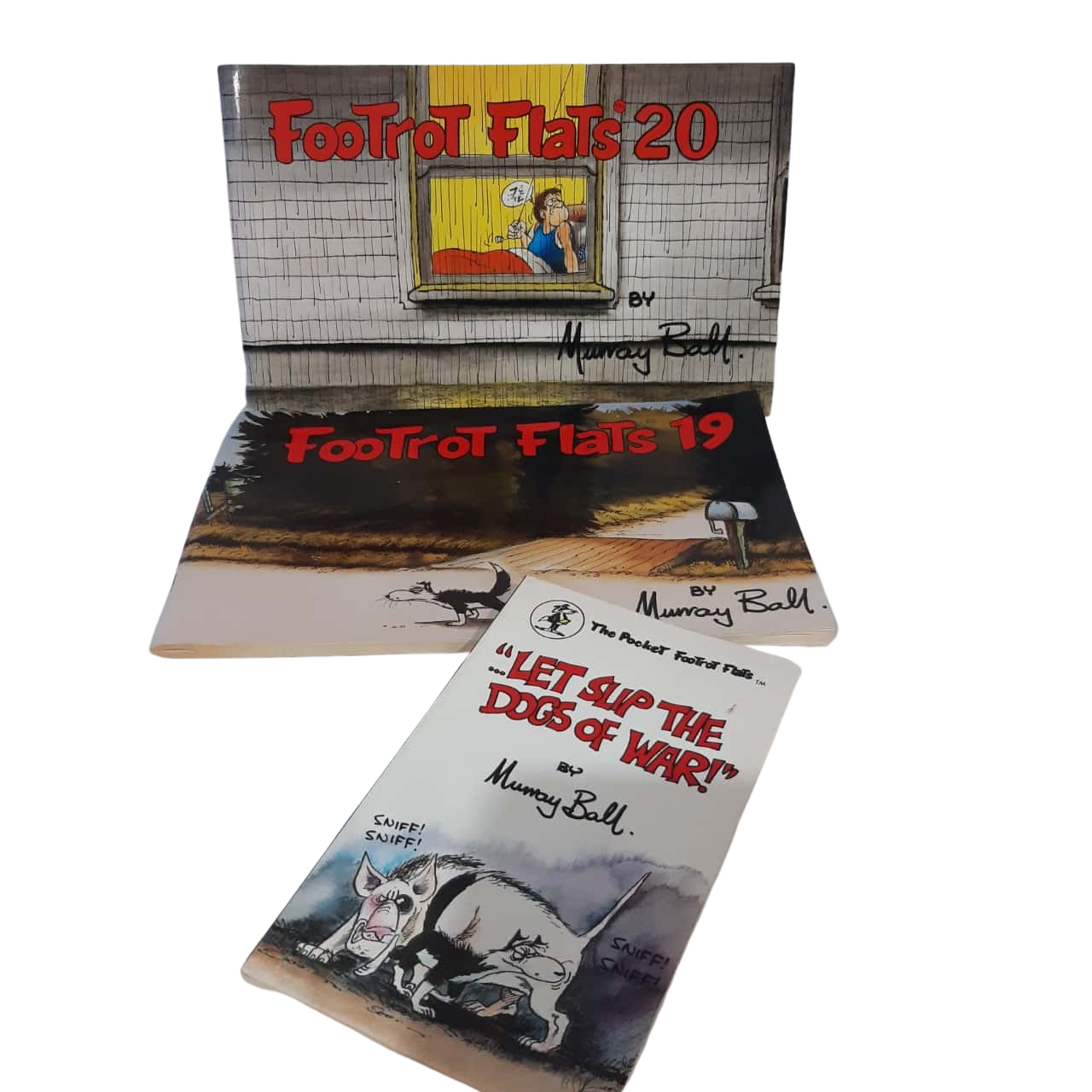 Footrot Flats books x 3(s)