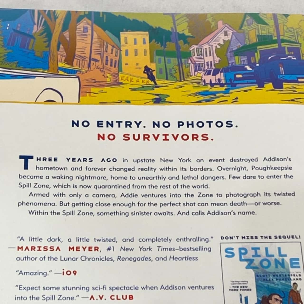 SPILL ZONE BOOK 1 and 2 Bundle Set Graphic Novel Comic Books Sci Fi ...