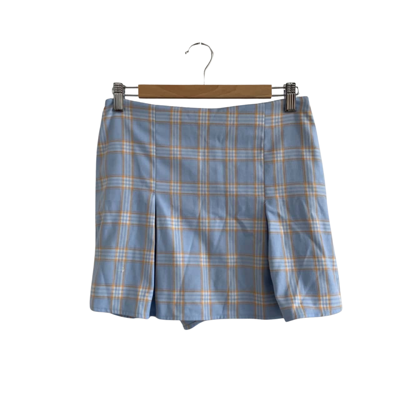Luck & Trouble Size 10 Blue Plaid Shorts
