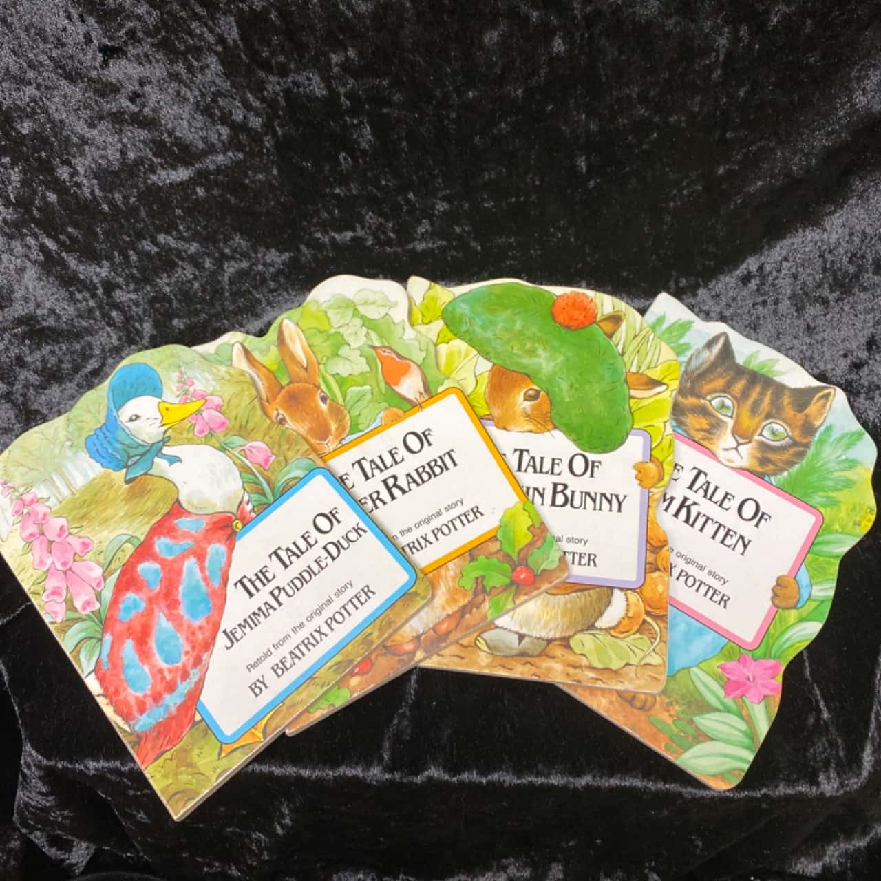 Beatrix potter Shaped Board Books - Complete Set of 4(s)