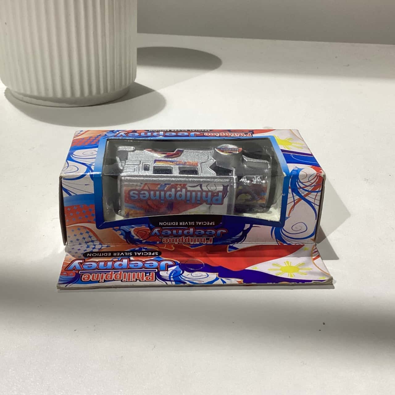 Rare Philippine Jeepney Special Silver Edition Die-Cast Metal(s)