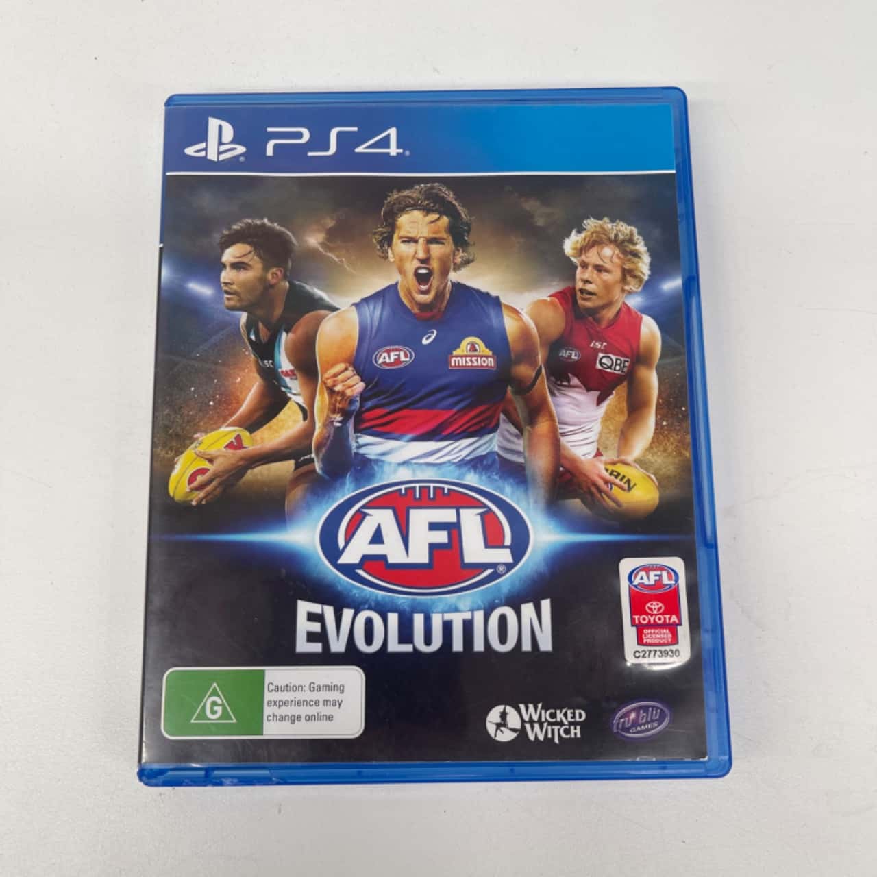 PS4 AFL evolution (s)